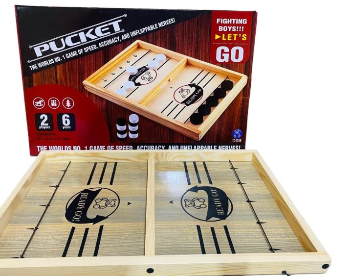Pucket Game, Interactive Wooden Toys 2 Player Game Travel Play and ...