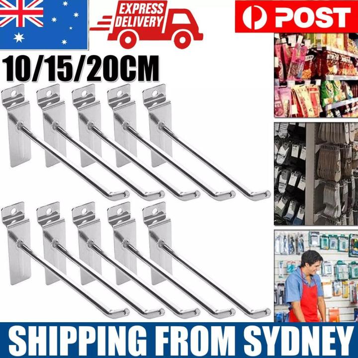 Heavy-Duty Retail Hook Sturdy Grooved Hook Strong Chrome for Home ...