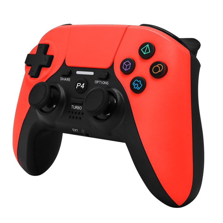 Gamepad Six-axis dual-vibration touchpad with light bar P4 gamepad ...