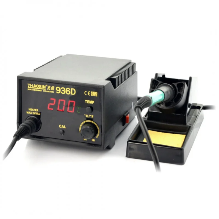 "KADA 936D+ 50W Digital Display Soldering Iron Station with Adjustable Temperature and ESD ...