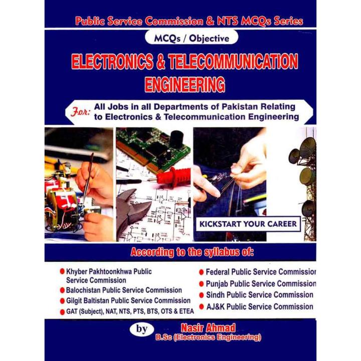 Electronics & Telecommunication Engineering Book for PPSC, NTS By Nasir ...
