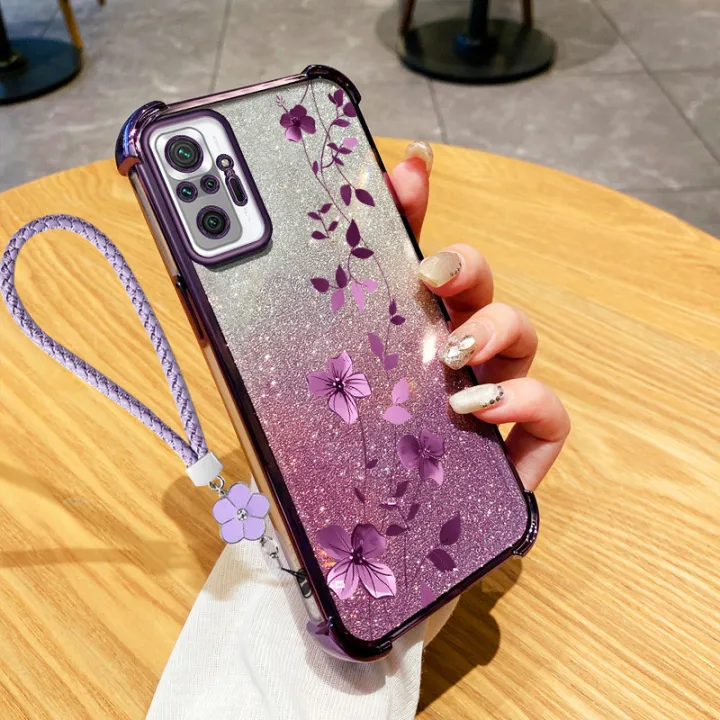 VRQR Elegant Vine Phone Case For Xiaomi Redmi Note 10 10S 10T 4G 5G ...