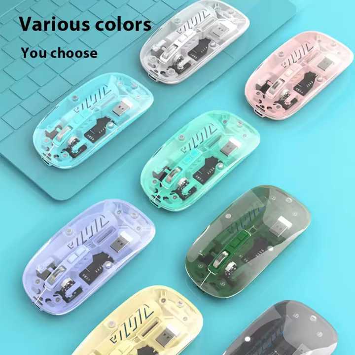 MS-038B Wireless Mouse – 2.4GHz & Bluetooth Dual Mode | Optical ...