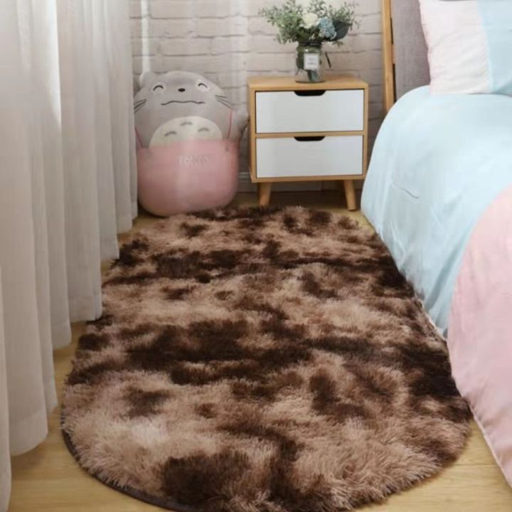 【Miga Plaza】New Washable Long Hair Carpet Imitation Wool Fluffy Shaggy ...