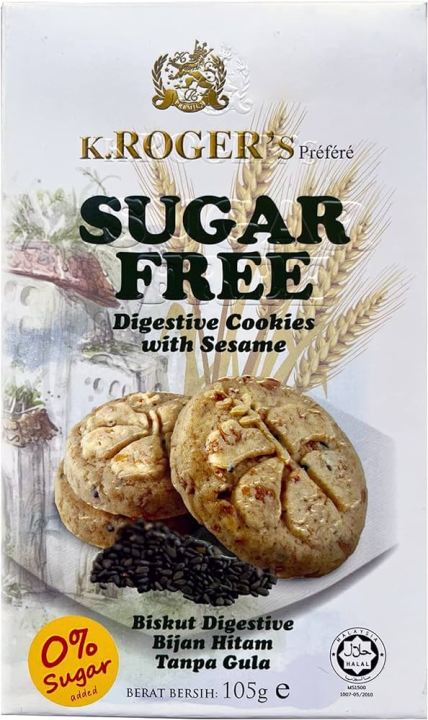 K Rogers Sugar Free Digestive Cookies 105 GM | Daraz.pk