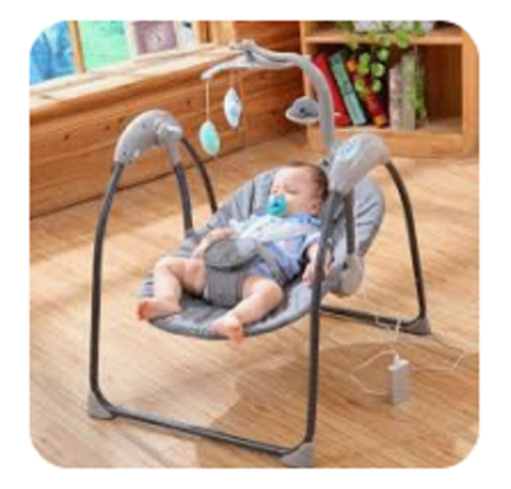 Portable Electric Glow Baby Swing | Daraz.pk