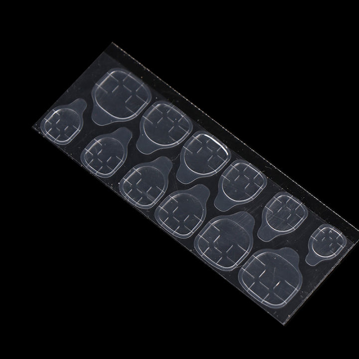 10Pcs Transparent Double Side Adhesive Tapes Sticker False Nail ...