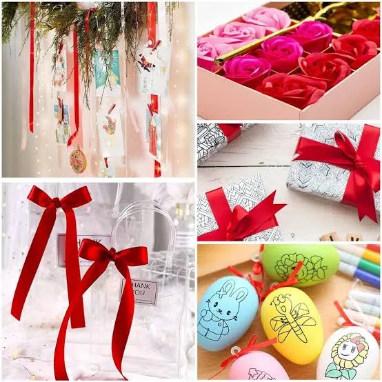 High-Quality Assorted Color Ribbon for Gift Wrapping and Decorations ...