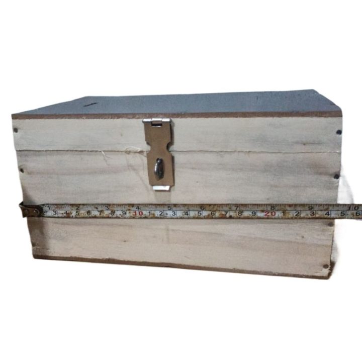 Handmade Personalised Wooden Money box For Multi-purpose Use (size 10 ...