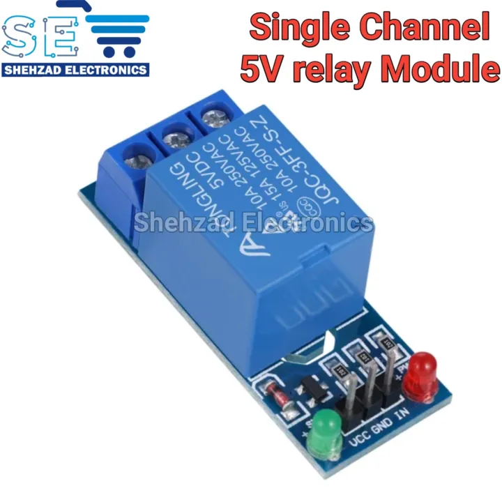 Single-Channel 5V Relay Module – Perfect for Arduino, AVR, PIC & ARM ...
