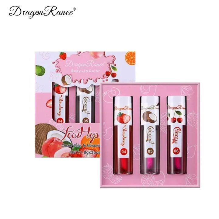 Dragon Ranee 3Pcs/Set Natural Fruit Moisturizing Long Lasting ...