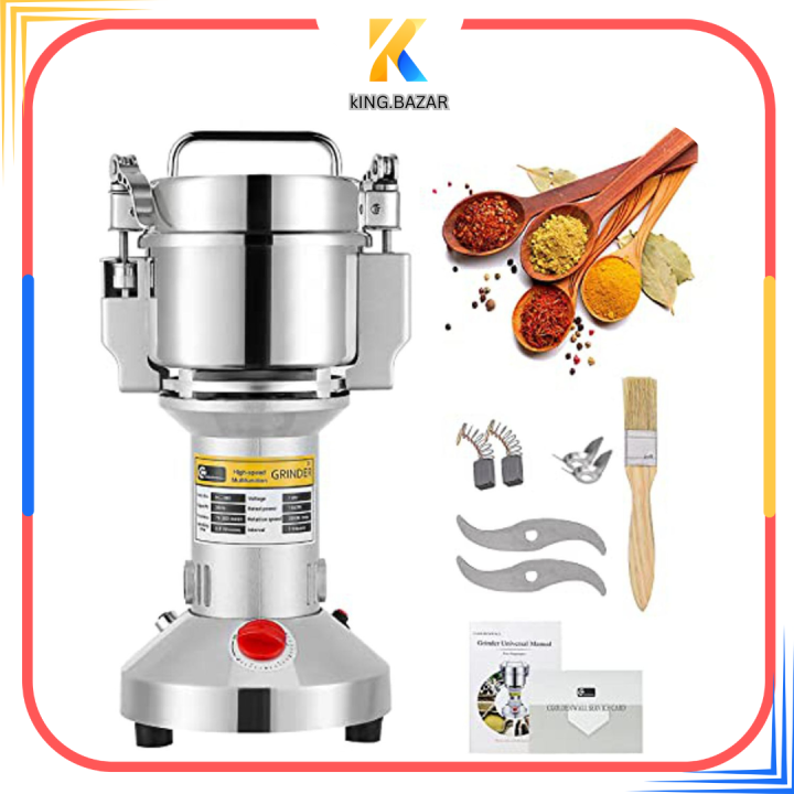 Powder Grinder, High-Speed, Superfine Spice and herb Grinder, Grams ...