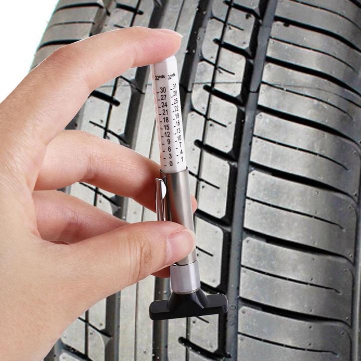 Color Coded Auto Accurate Mark Digital Tire Ruler Tyre Tread Measuring ...