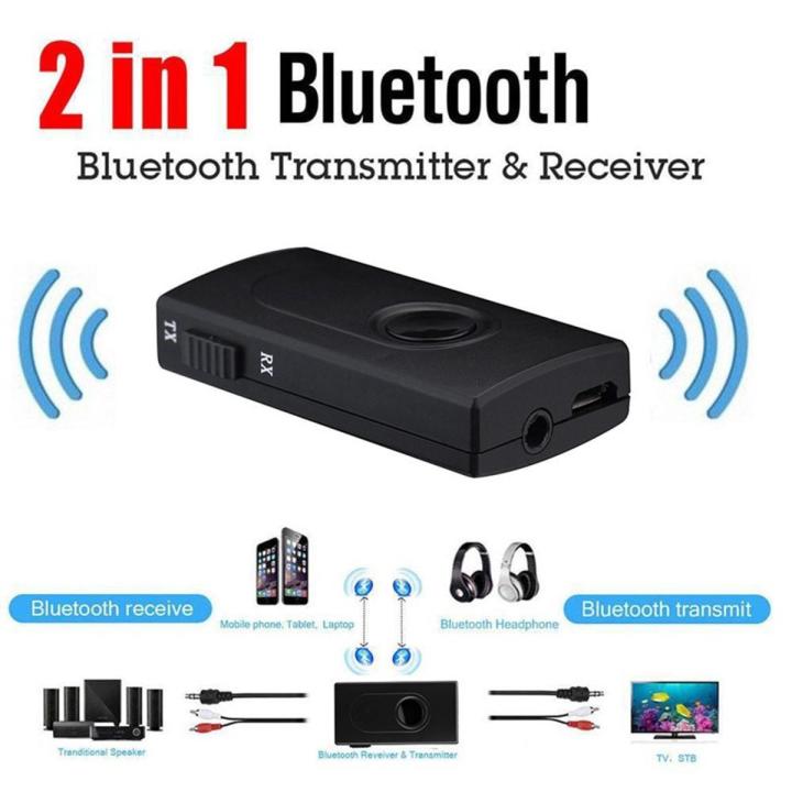 BT500 2 in 1 Bluetooth Audio Transmitter Receiver Adapter Portable Audio Player BT500 2 in 1 ...