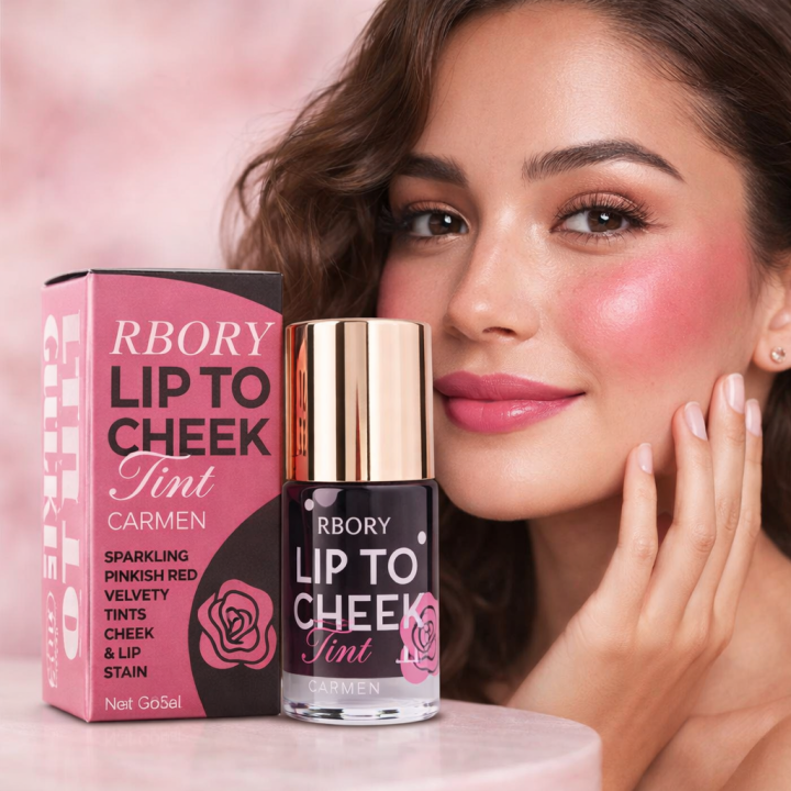 RBORY Liquid Silk Lip & Cheek Tint – Buildable, Long-Lasting Watercolor ...