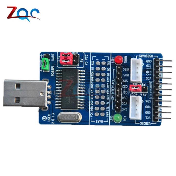 ALL IN 1 CH341A USB to SPI I2C IIC UART TTL ISP Serial Adapter Module ... ALL IN 1 CH341A USB to SPI I2C IIC UART TTL ISP Serial Adapter Module ...