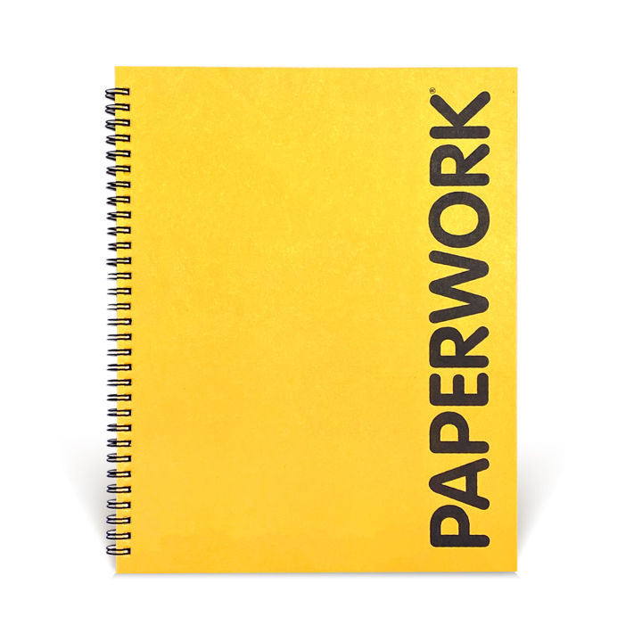 Spiral Notebook - Signature Yellow A4 by PAPERWORK | Daraz.pk