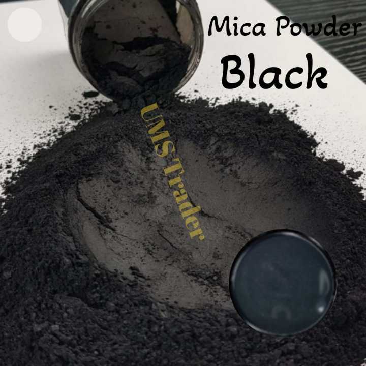 UMS Trader - Mica Powder Pigment “Black Mica” - Multipurpose DIY Arts ...
