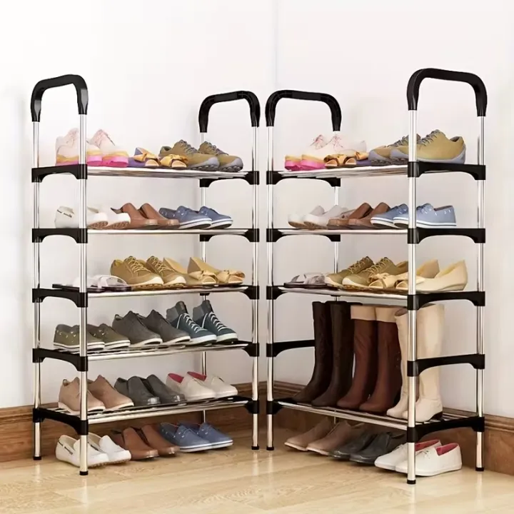 4,5 Layer Shoe Rack Multifunctional Book Rack Accessories Rack for Home ...
