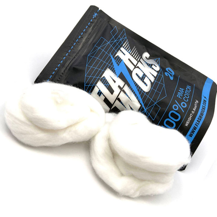 Flash Cotton Wicks Bacon Cotton For RDA RBA Coil Wire Organic Cotton ...