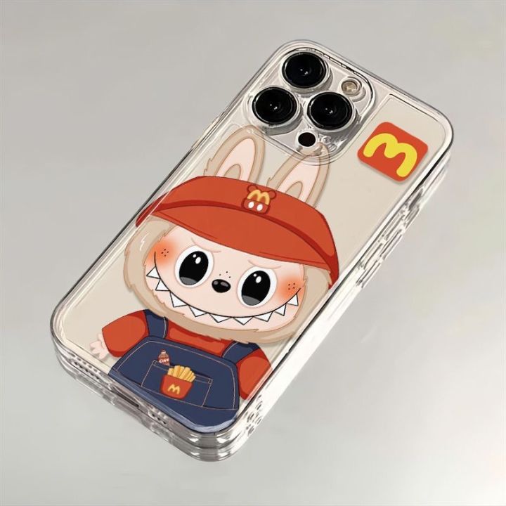 M Ji Labubu mobile phone case is suitable for Apple 15 promax mobile ...