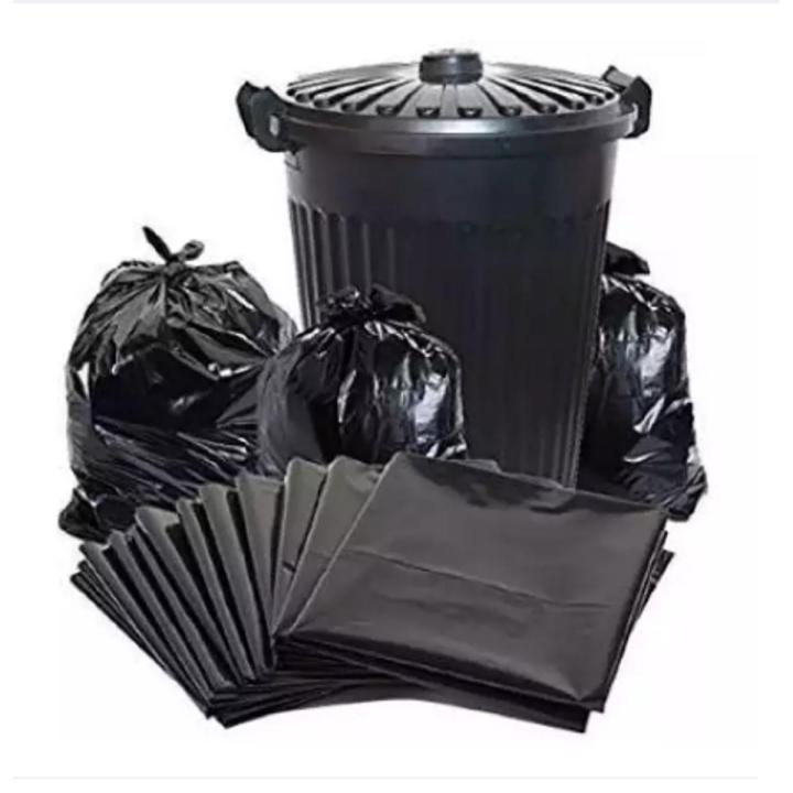 Plastic Garbage Bags Big For Dust Bins 1kg | Daraz.pk
