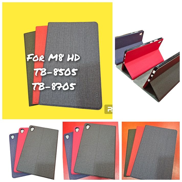 Lenovo M8 HD 8" Book Cover for Lenovo M8 HD Tb-8505, Tb-8705 8" DTab D ...