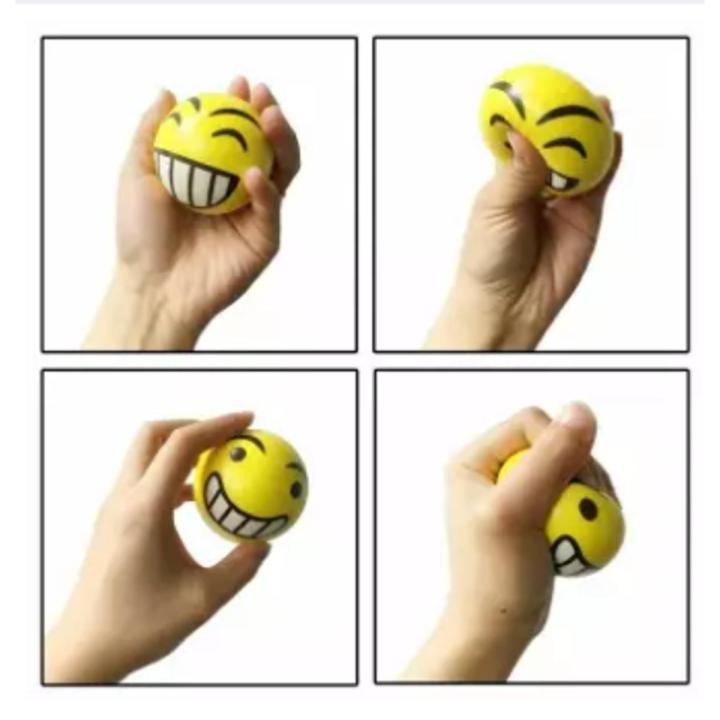 Random Smiley Face Stress Ball Emoji Sensory Stress Reliever Fidget Toy ...