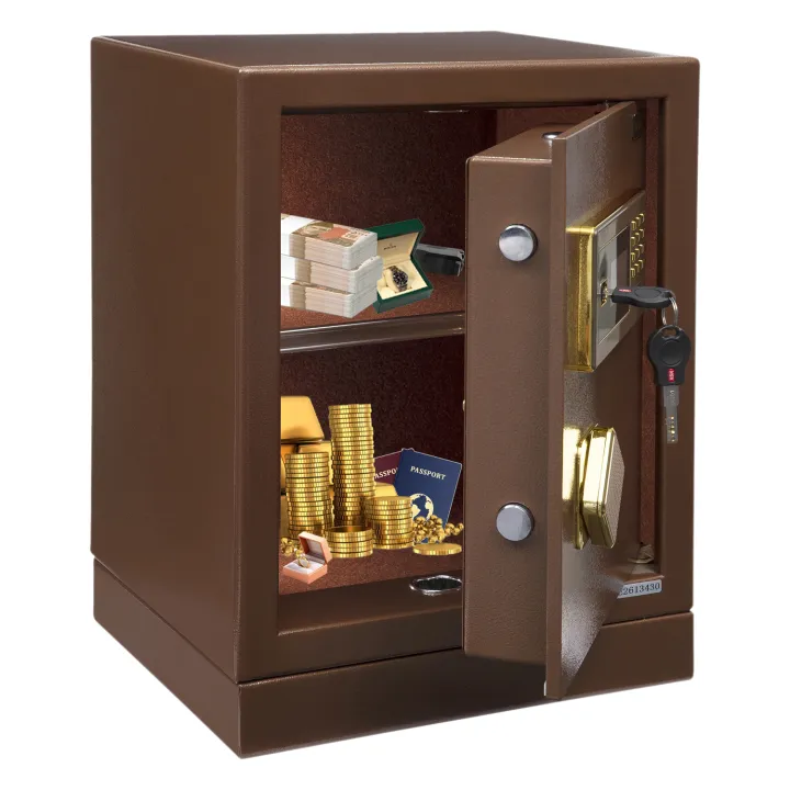 Digital Security Safe Locker NW-26 Golden Secure Cash, Jewelry, Id ...
