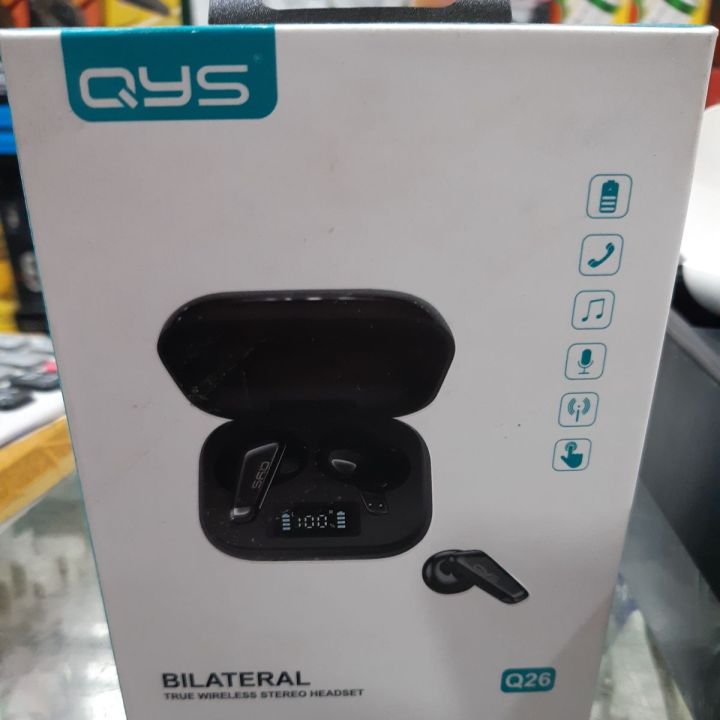 Q26 Earbuds Wireless Earphones Bass Boosted TWS Android IOS White ...