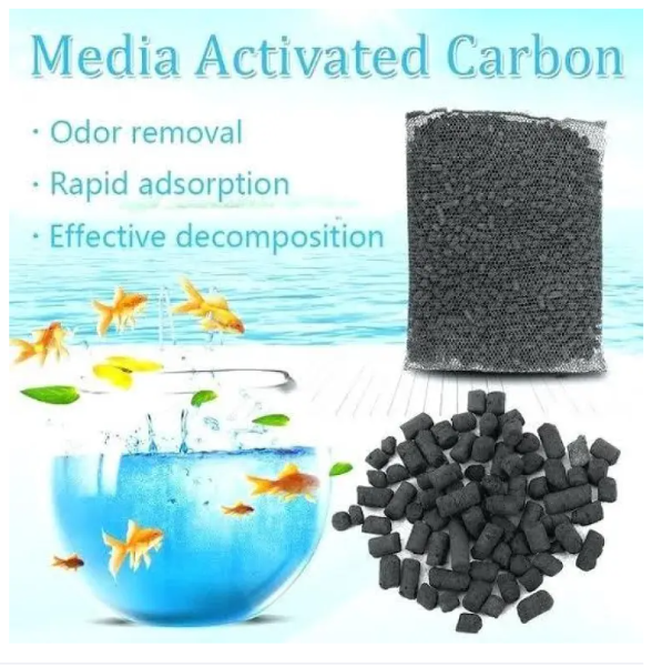 Active Carbon Aquarium Filter Media 400G Aquarium Fish Media Charcoal ...