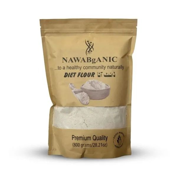 |Diet Flour (400g) | Gluten-Free, High-Fiber, Healthy Choice |Nawabgnic ...