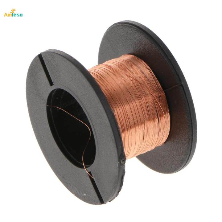 5Pcs 15m 0.1mm Magnet Wire Enameled Copper Wire Round Magnetic Coil ...