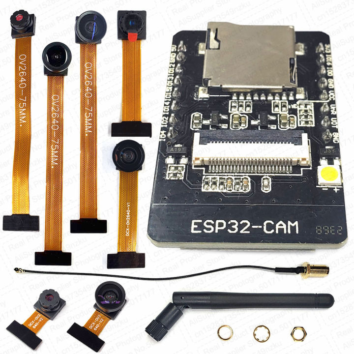 ESP32 CAM with OV2640 Camera Module Kit 8MB PSRAM 2.4G WIFI 3dbi ...