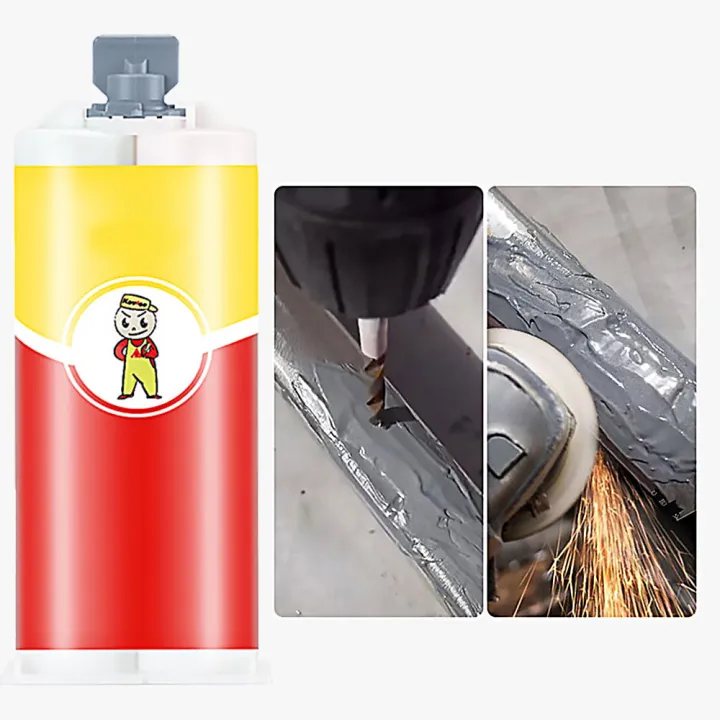 Cast glue metal repair agent steel aluminum fuel tank water tank ...
