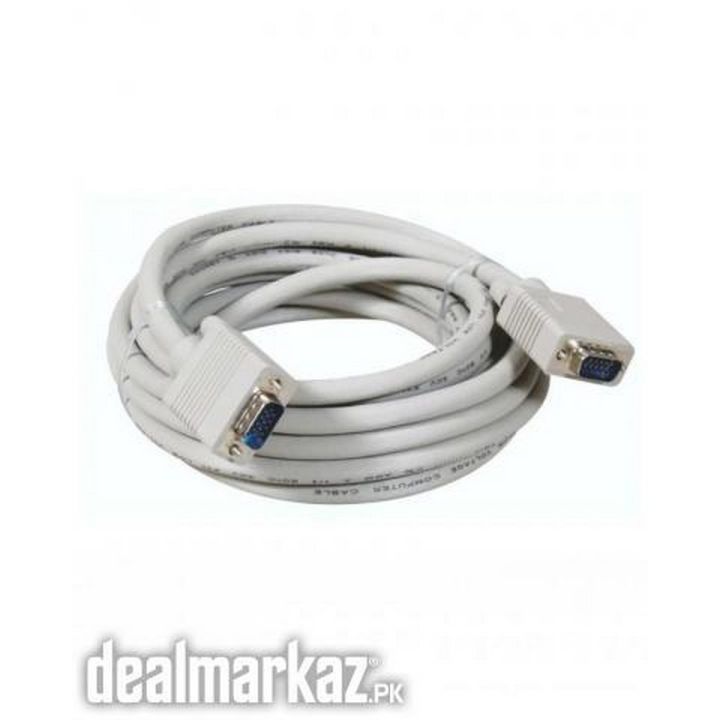 VGA Cable 15 to 15 Male Pin (25 Meters) | Daraz.pk