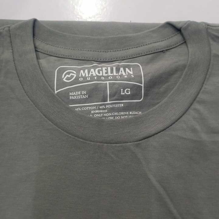 Men's T Shirt Round Neck Summer Stuff Short Sleeve Plain, Export Left ...