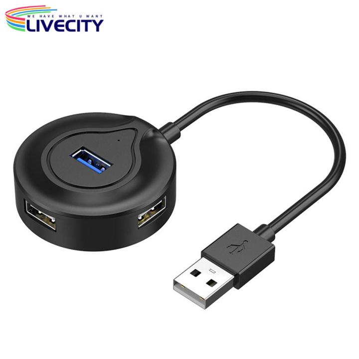 Expansion Dock Space-saving Mini USB2.0 Hub Multi Splitter | Daraz.pk