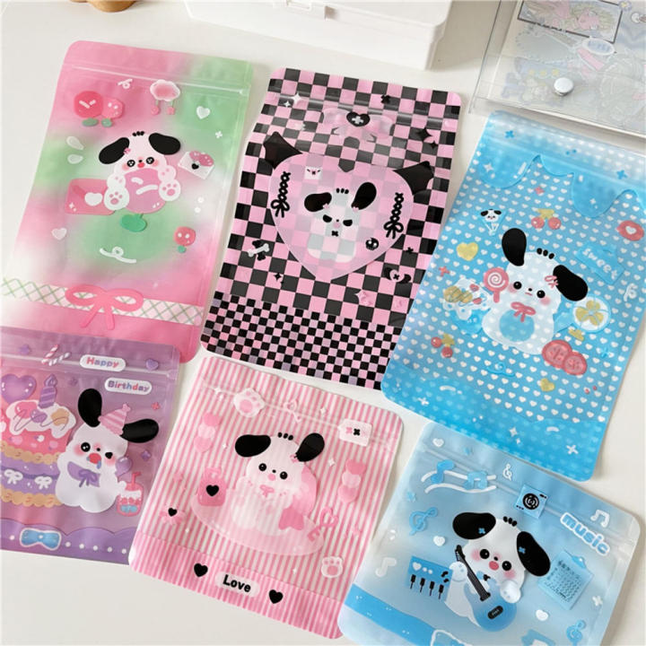 Transparent Cartoon self-sealing bag Waterproof Cartoon Self-sealing ...