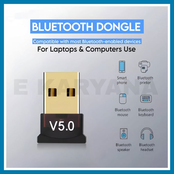 Bluetooth Dongle 5.0 (For Laptops, Computer) & USB Bluetooth Receiver ... Bluetooth Dongle 5.0 (For Laptops, Computer) & USB Bluetooth Receiver ...