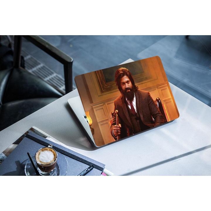 kgf laptop back vinyl skin sticker 12 13 14 15 15.6 inch size for all ...