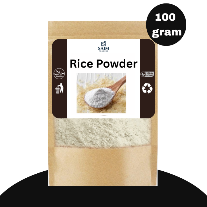 Organic Rice Powder for skin - White Flour 100g | Daraz.pk
