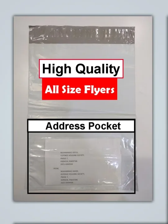50Pcs Parcel Flyers, Shipping Bags, Packaging Flyers, Packing Flyers ...