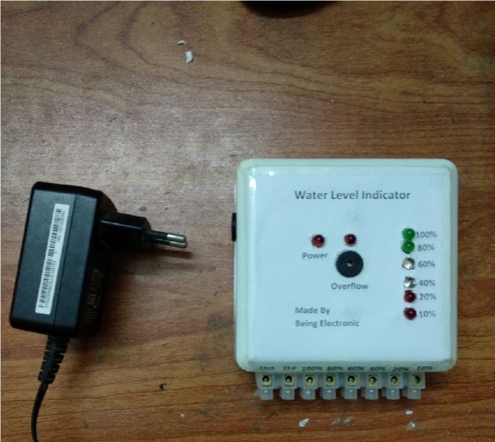 Water level indicator with 12v adapter and sensor | Daraz.pk