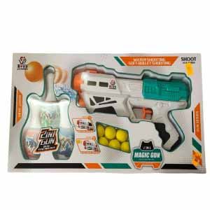 2 in 1 Magic Blaster Gun with Soft Eva Balls and Water Shooting Gun For ...