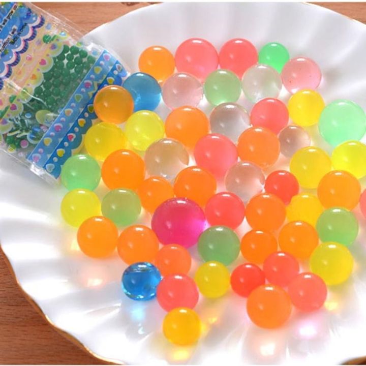 5 bags Kids Toy Big Children Toy Bio Gel Ball Home Potted Decoration ...