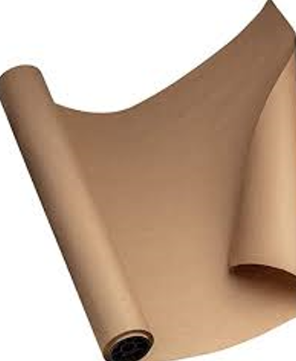 47 inch width roll packing material brown paper roll / brown paper ...