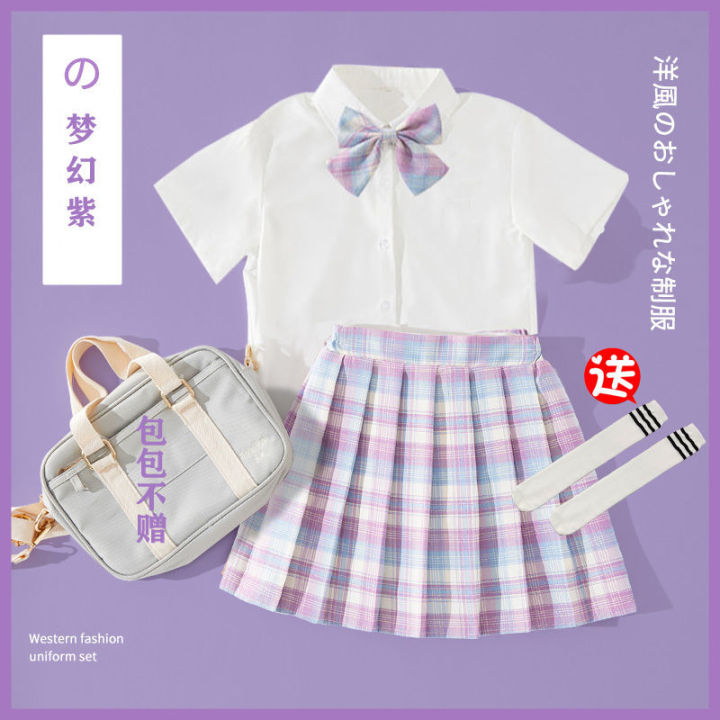 s summer jk form full set of children's jk skirt genuine 10-year-old ...