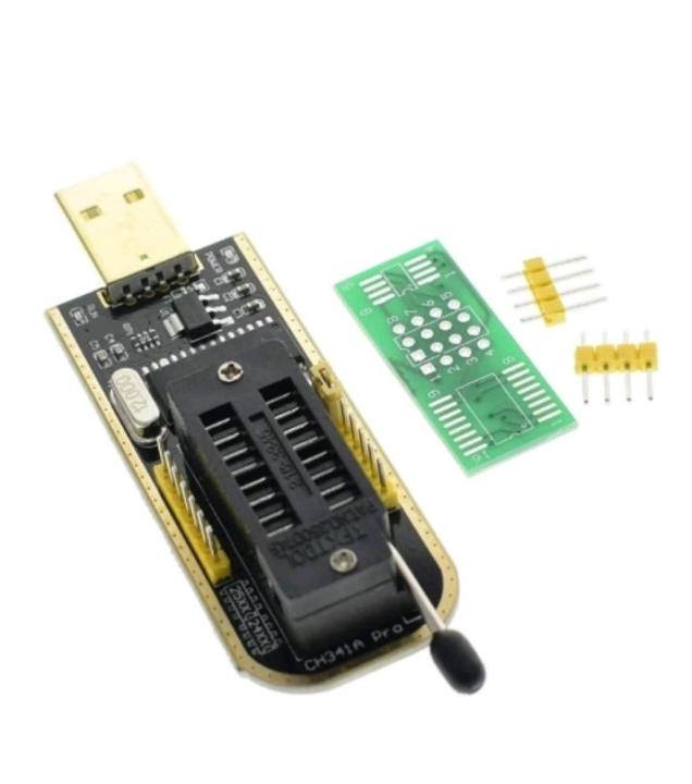 USB Programmer CH341A Series 24xx EEPROM And 25xx SPI Flash BIOS Read ...
