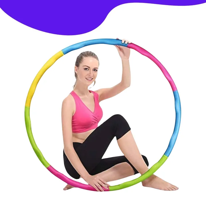 HULA HOOP RING FOR GIRLS BOYS KIDS AND ADULTS FITNESS EXERCISE PLAYING ...
